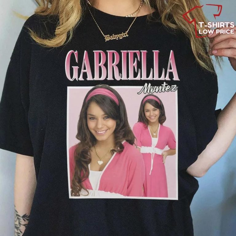 Retro Vintage Gabriella Montez T-Shirt - T-shirts Low Price