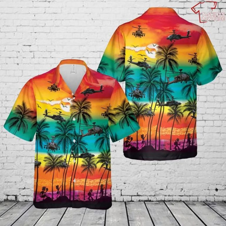 Army Boeing Ch-47 Chinook Hawaiian Shirt Outfit - T-shirts Low Price