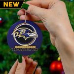 Baltimore Ravens Football Hallmarks NFL Ceramic Christmas Ornaments - T ...
