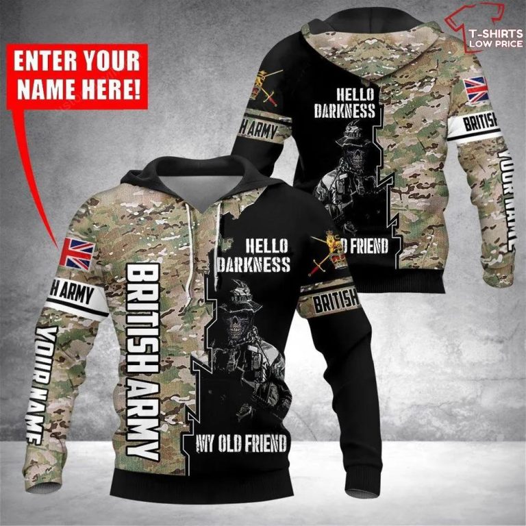 British Army Household Cavalry (hcav) Button Up Hawaiian Shirt - T ...