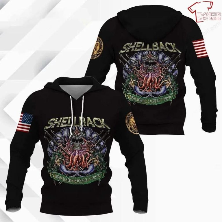 US Navy Shellback Court Of Neptune Rex 3D Hoodie - T-shirts Low Price