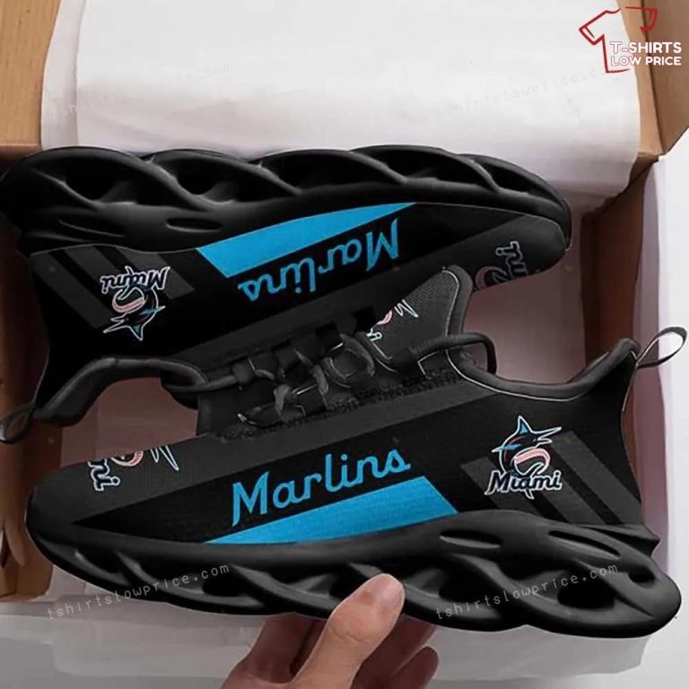 MLB Miami Marlins Max Soul Sneakers Sport Shoes - T-shirts Low Price