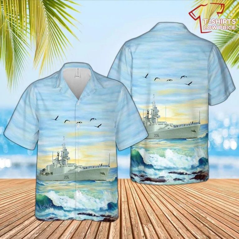 Royal Canadian Navy Submarine Insignia Hawaiian Shirt For Men And Women ...