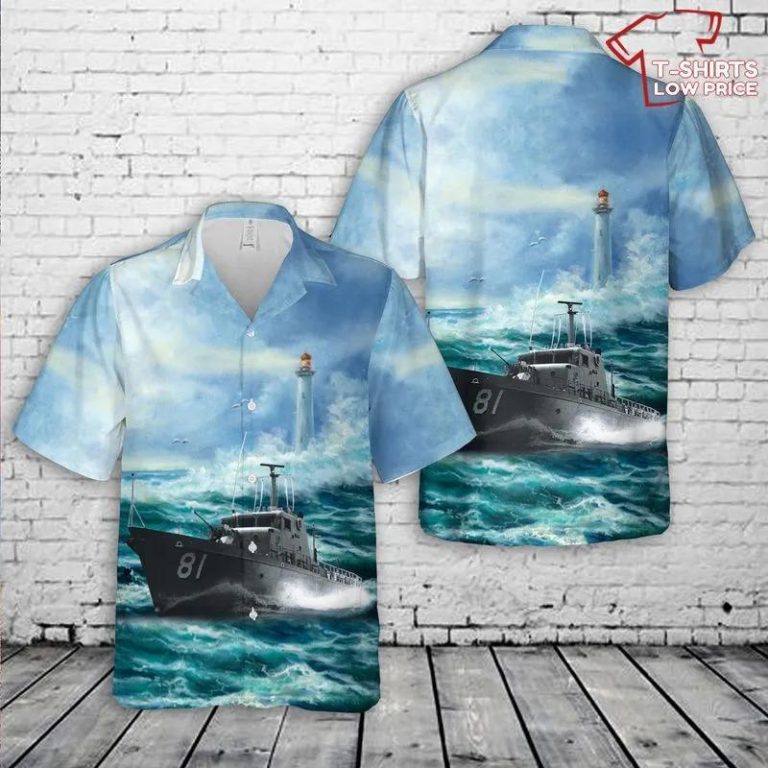 Royal Australian Navy Hmas Acute (p 81) Cheap Hawaiian Shirt - T-shirts ...